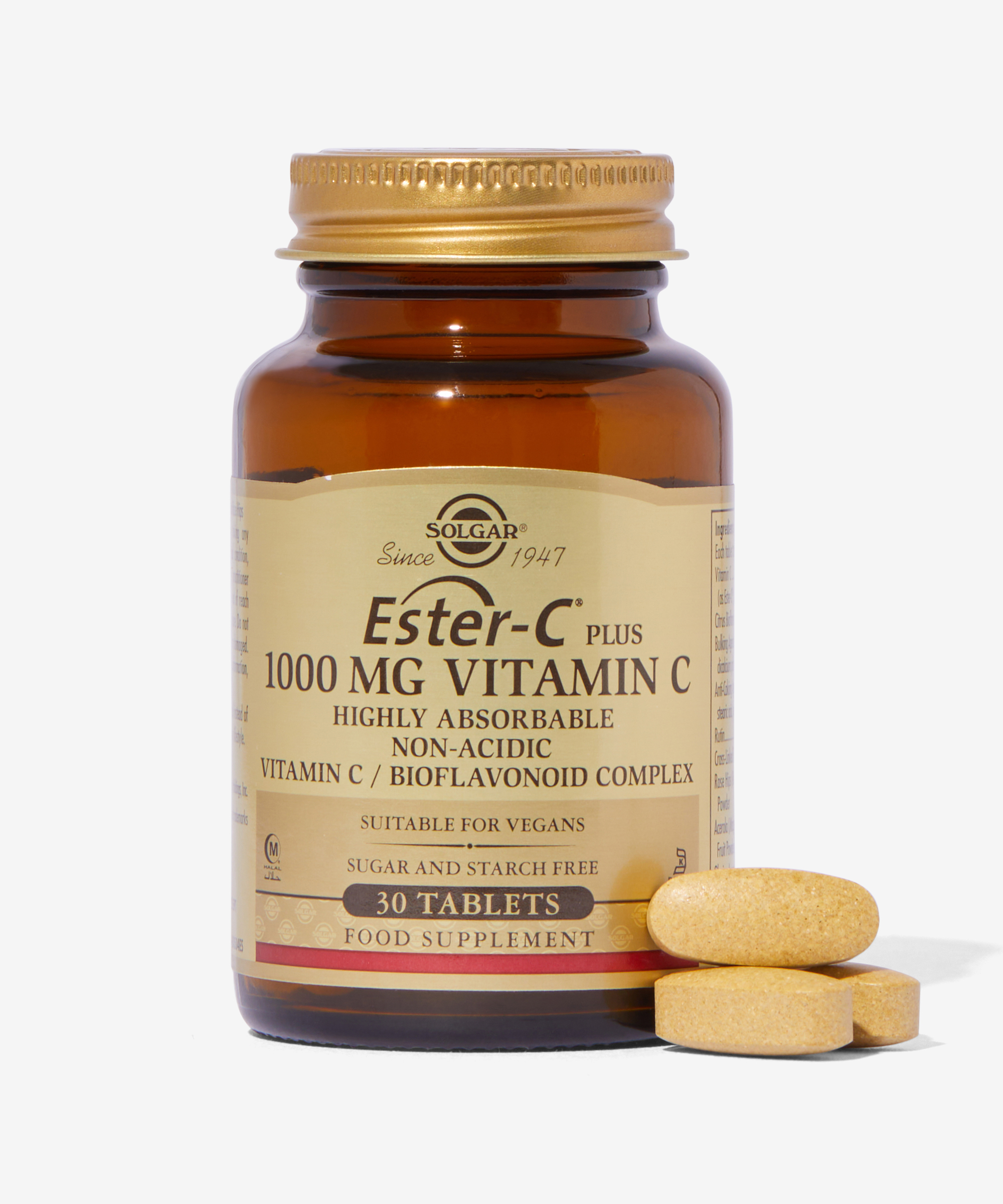 Solgar Ester-C Plus 1000 mg Vitamin C Tablets at BEAUTY BAY