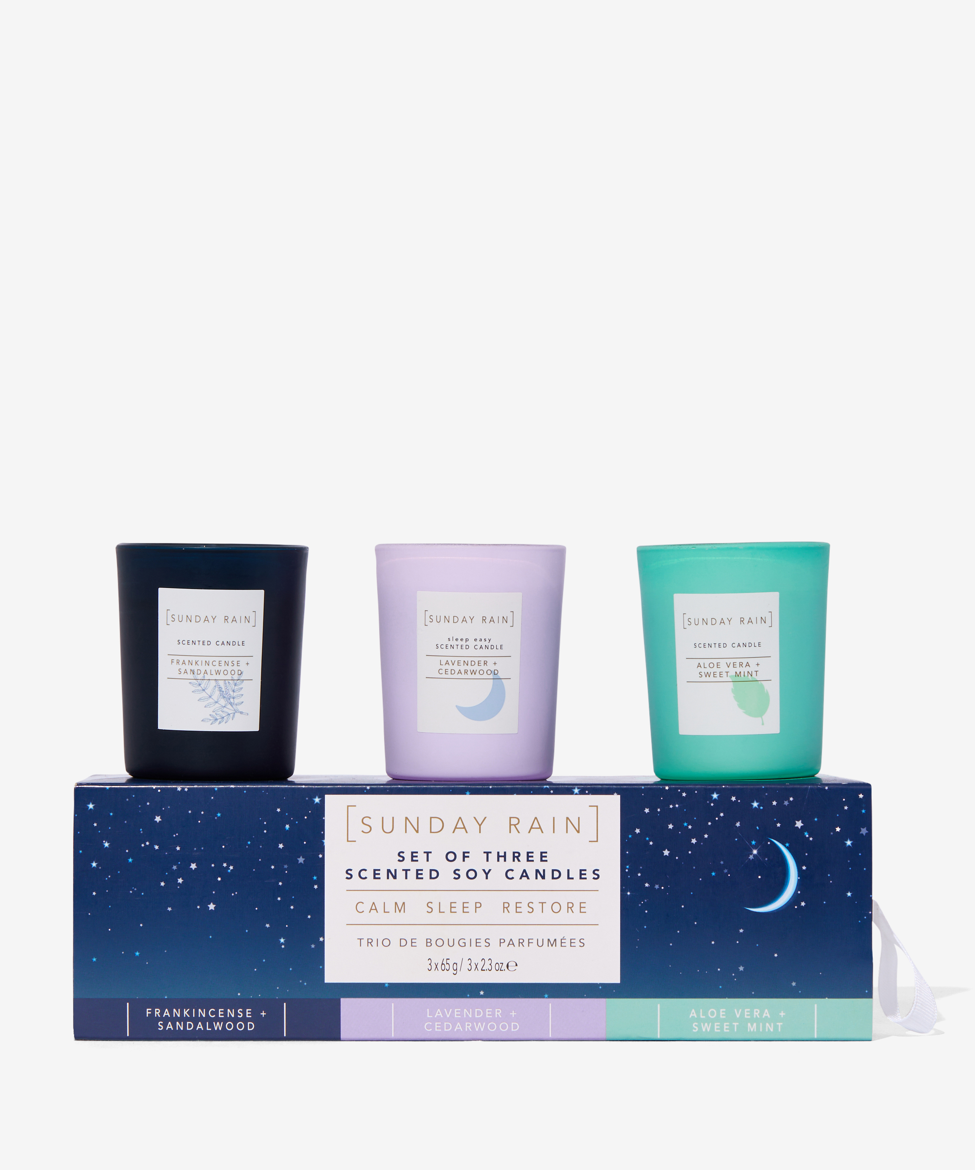 Sunday Rain Mini Scented Candle Trio at BEAUTY BAY