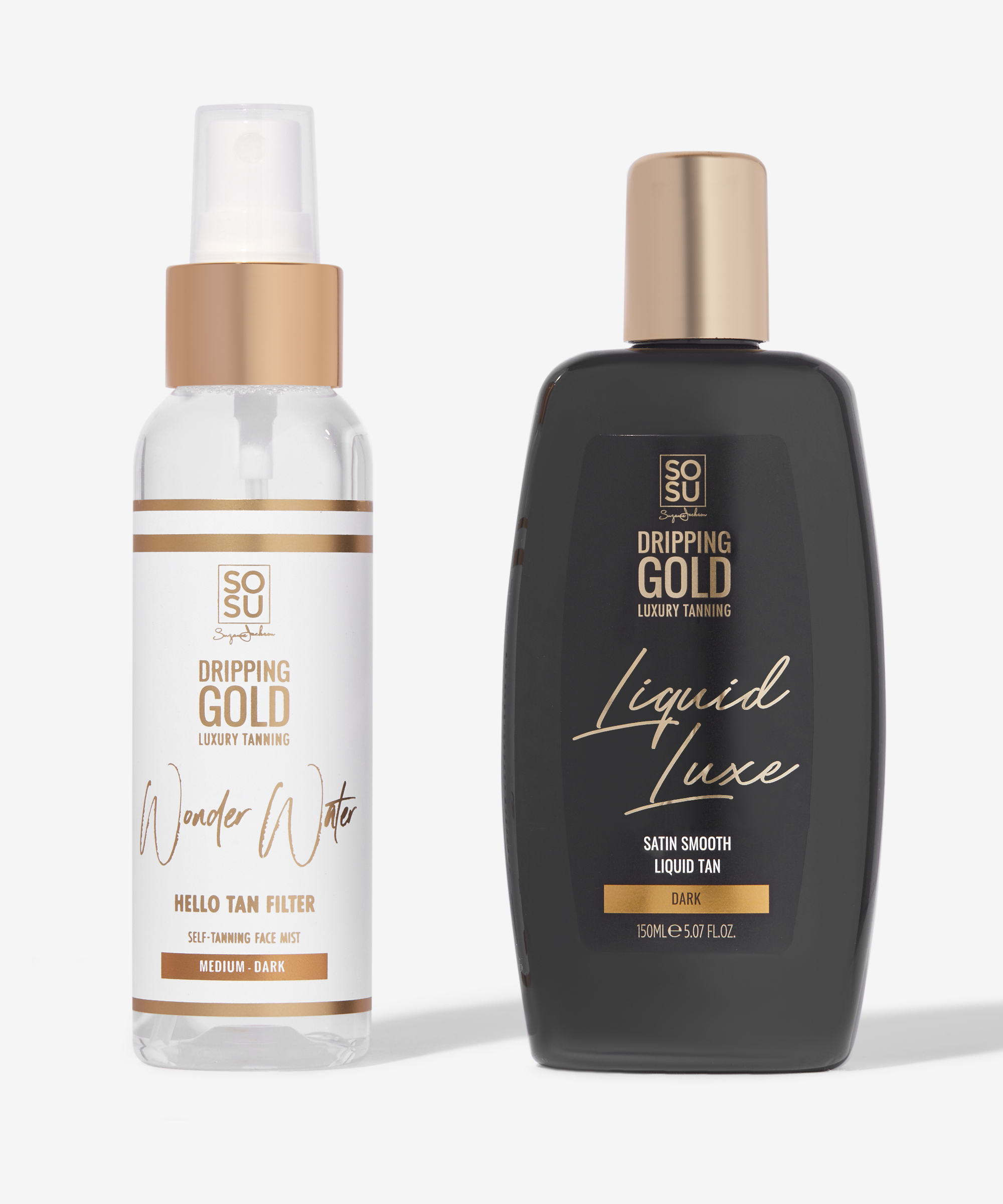 SOSU Cosmetics Liquid Luxe Tan & Facial Mist Duo at BEAUTY BAY