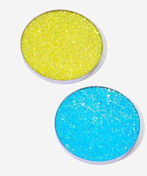With Love Cosmetics Pressed Glitter Duo - Imperial, Pineapple at BEAUTY BAY