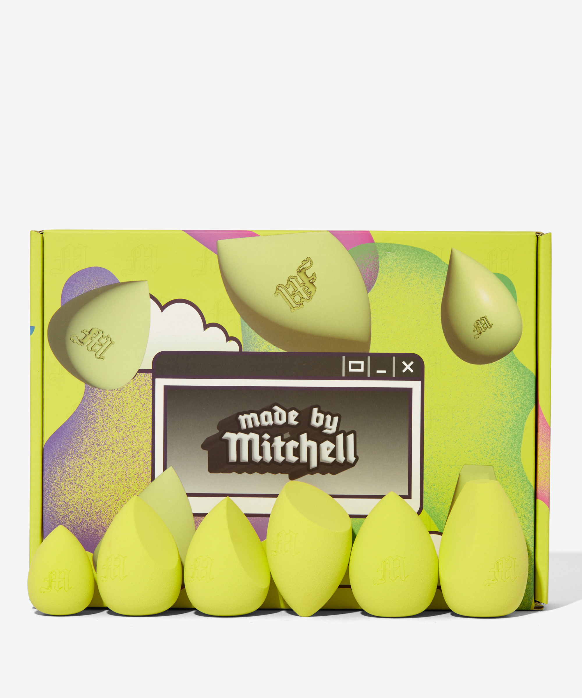 Made By Mitchell Bounce Box - Six Piece Blending Sponge Set at BEAUTY BAY