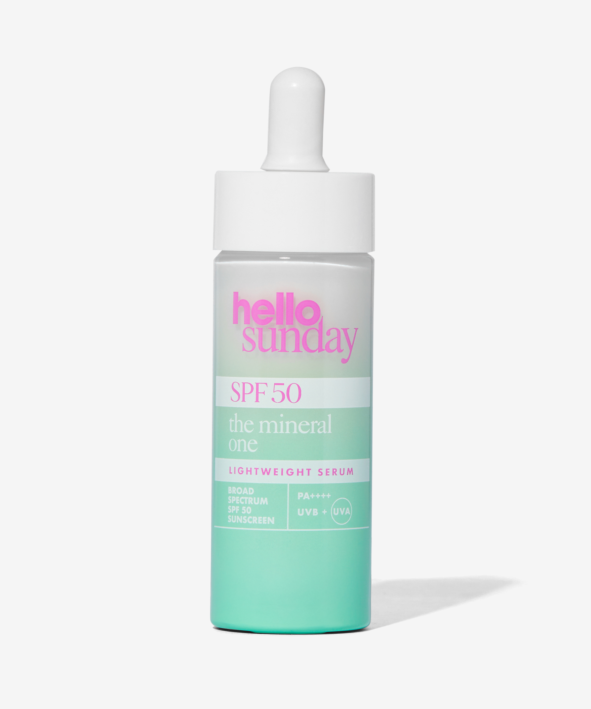 Hello Sunday The Mineral One Lightweight Serum SPF50 PA ++++ at BEAUTY BAY