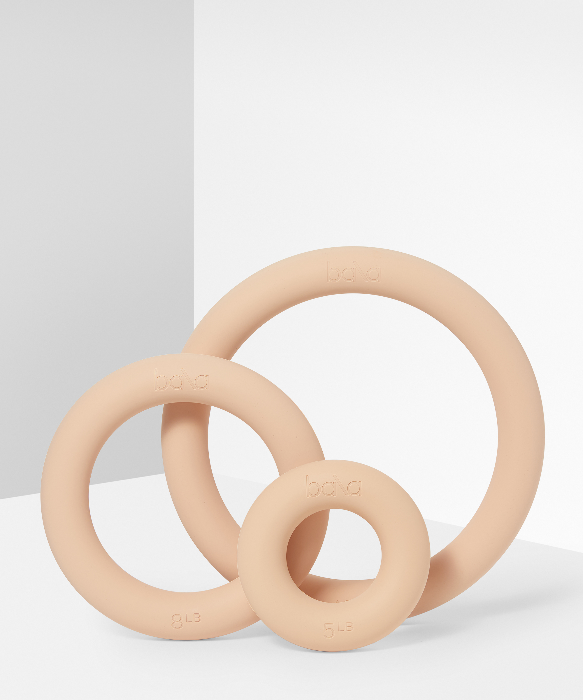 Bala The Power Ring Set - Sand at BEAUTY BAY