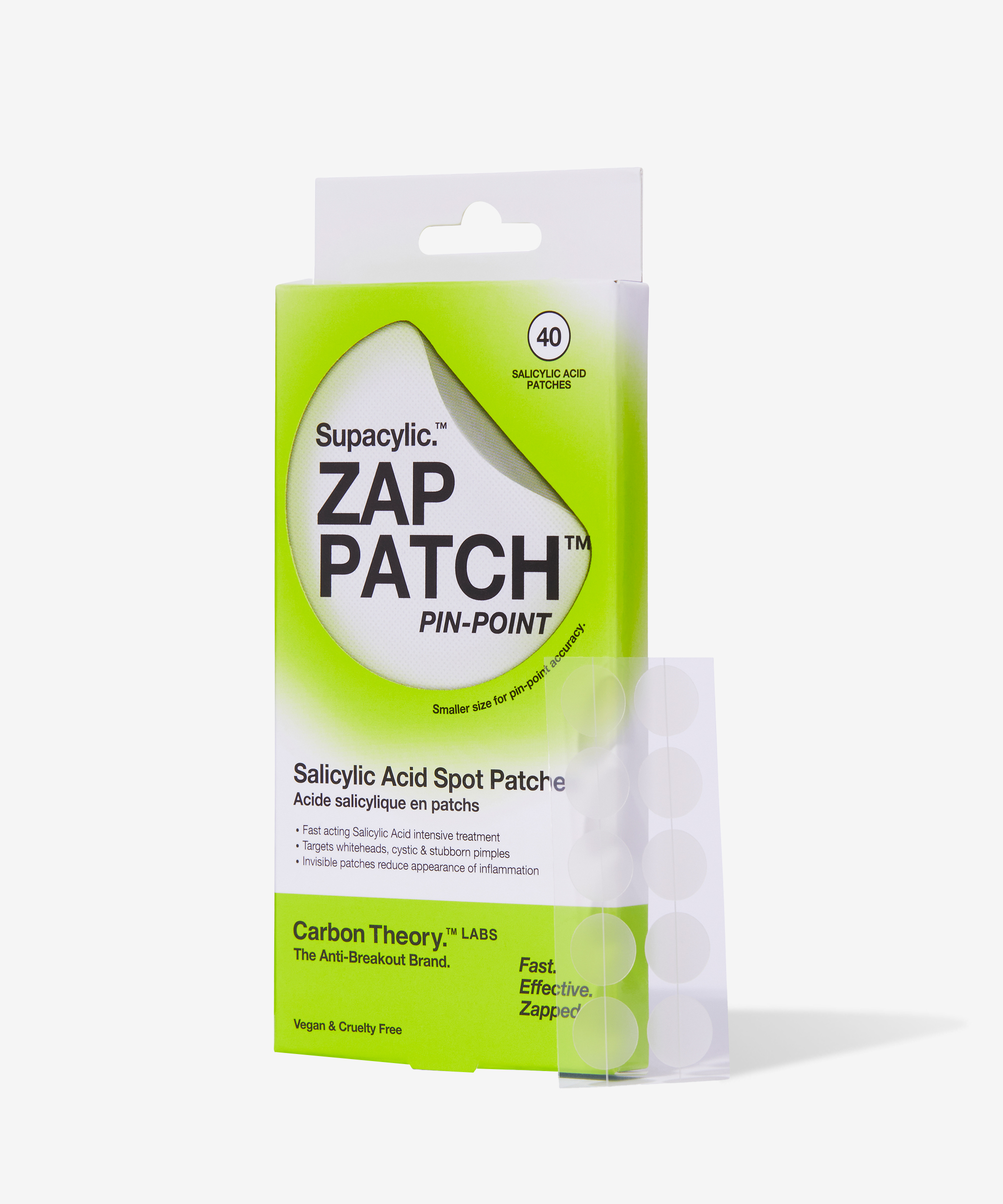 Carbon Theory Salicylic Acid Pin Point Zap Patch at BEAUTY BAY