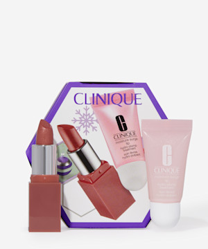 Clinique Lip Luxury Set: Lip Care & Lipstick Makeup Gift Set at BEAUTY BAY