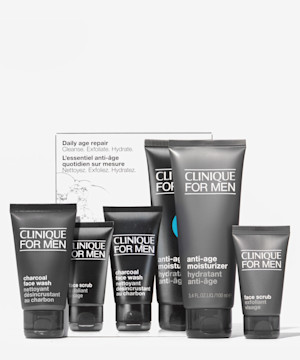 Clinique Daily Age Repair Skincare Gift Set for Men at BEAUTY BAY