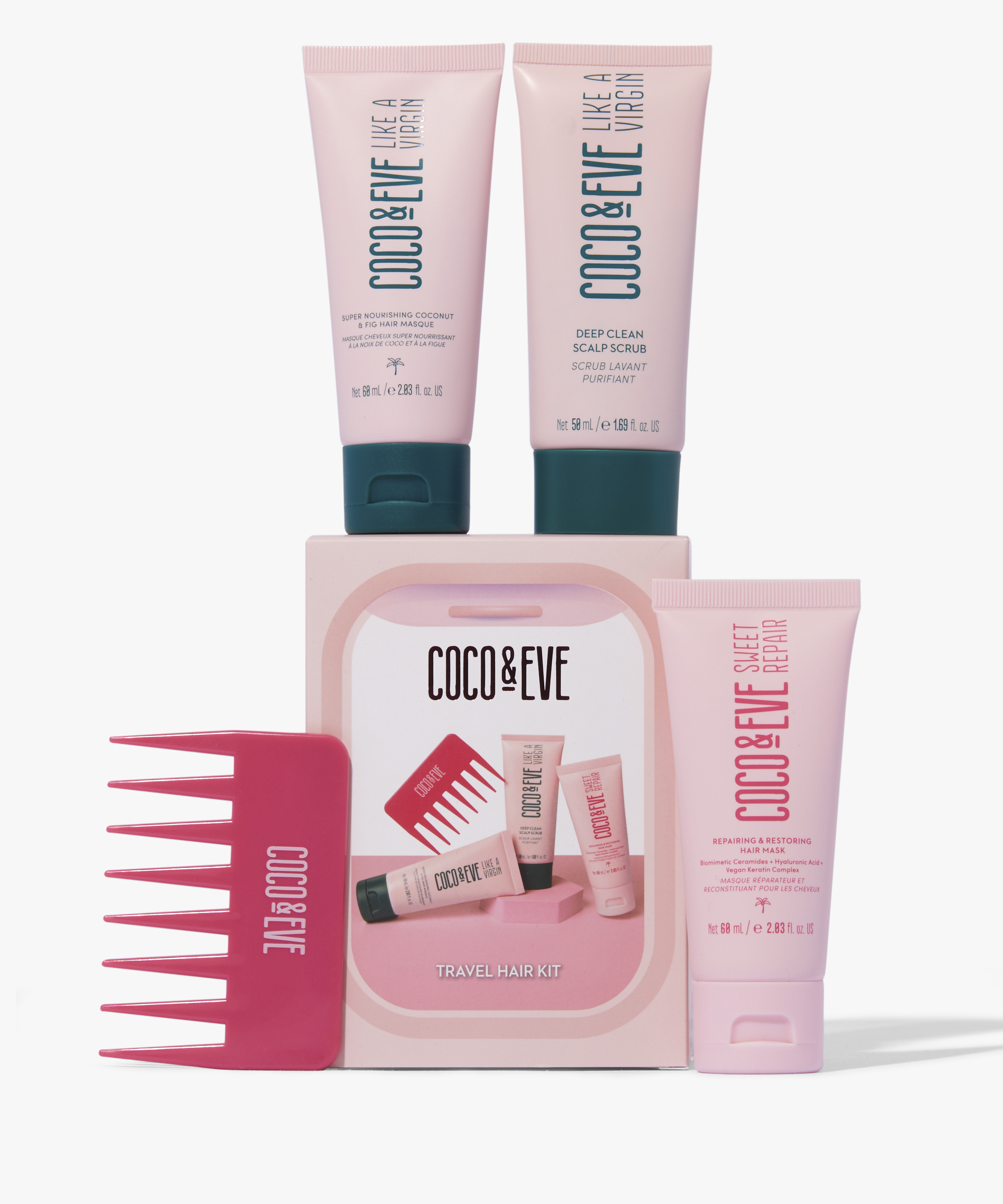 Coco & Eve Travel Hair Kit at BEAUTY BAY