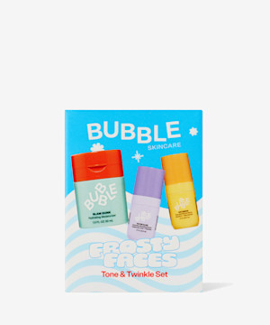 Bubble Skincare Frosty Faces Tone & Twinkle Set at BEAUTY BAY