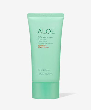 Holika Holika Aloe Cica Waterproof Sunscreen SPF50+ at BEAUTY BAY
