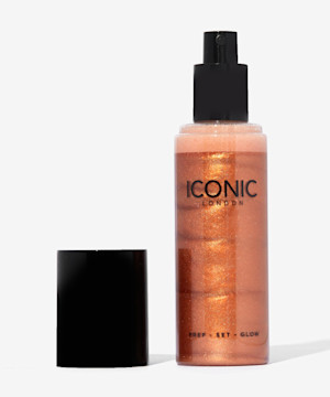 ICONIC London Prep-Set-Glow Shimmer Spray - Glow at BEAUTY BAY
