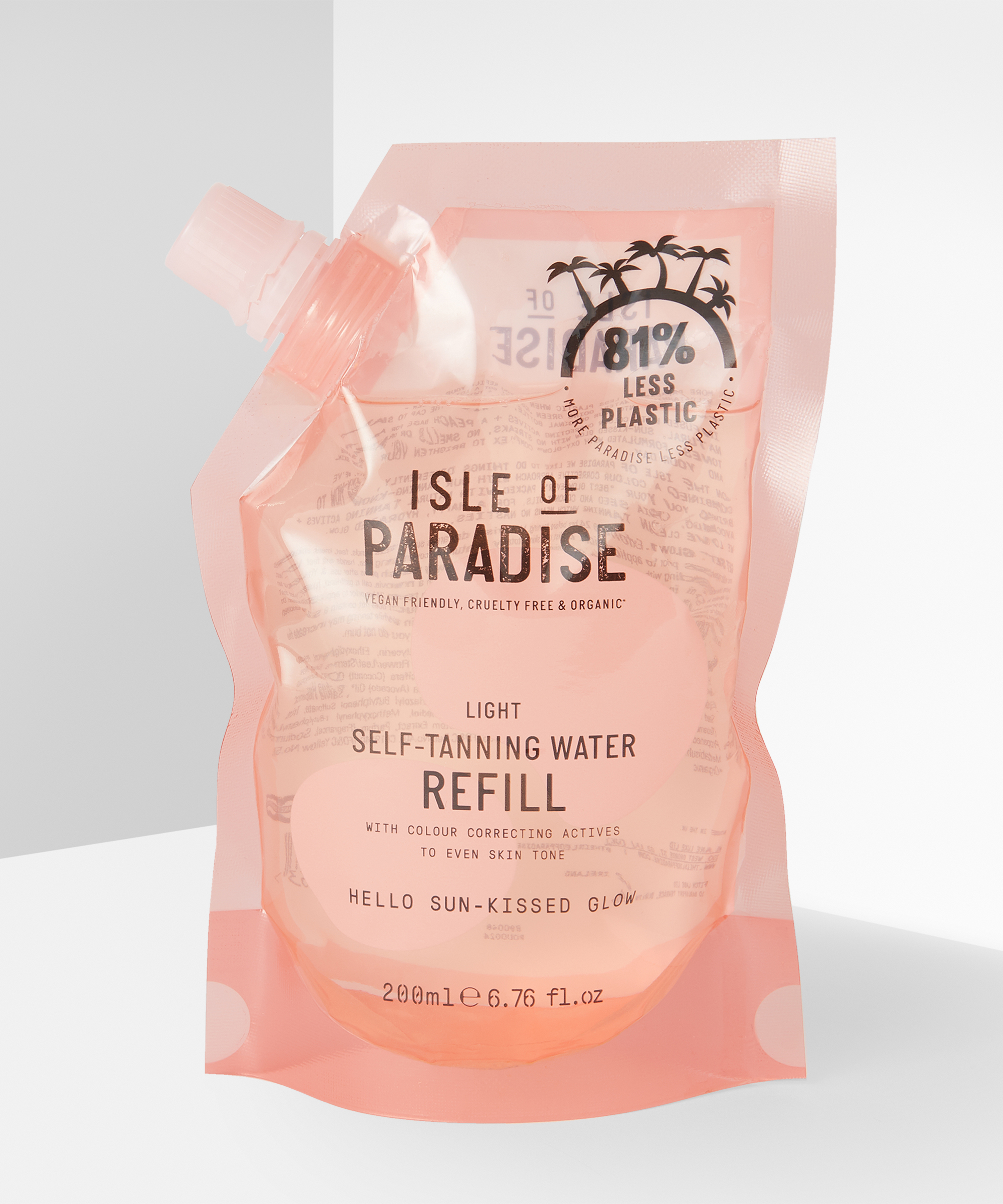 Isle Of Paradise Self-Tanning Water Refill Pouch at BEAUTY BAY