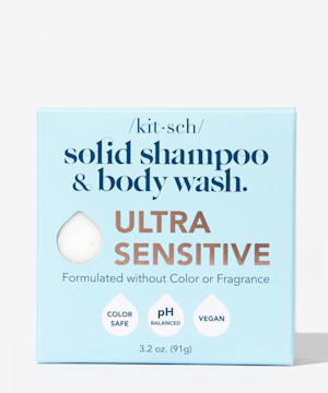 Kitsch Ultra Sensitive Solid Shampoo + Body Wash Bar at BEAUTY BAY