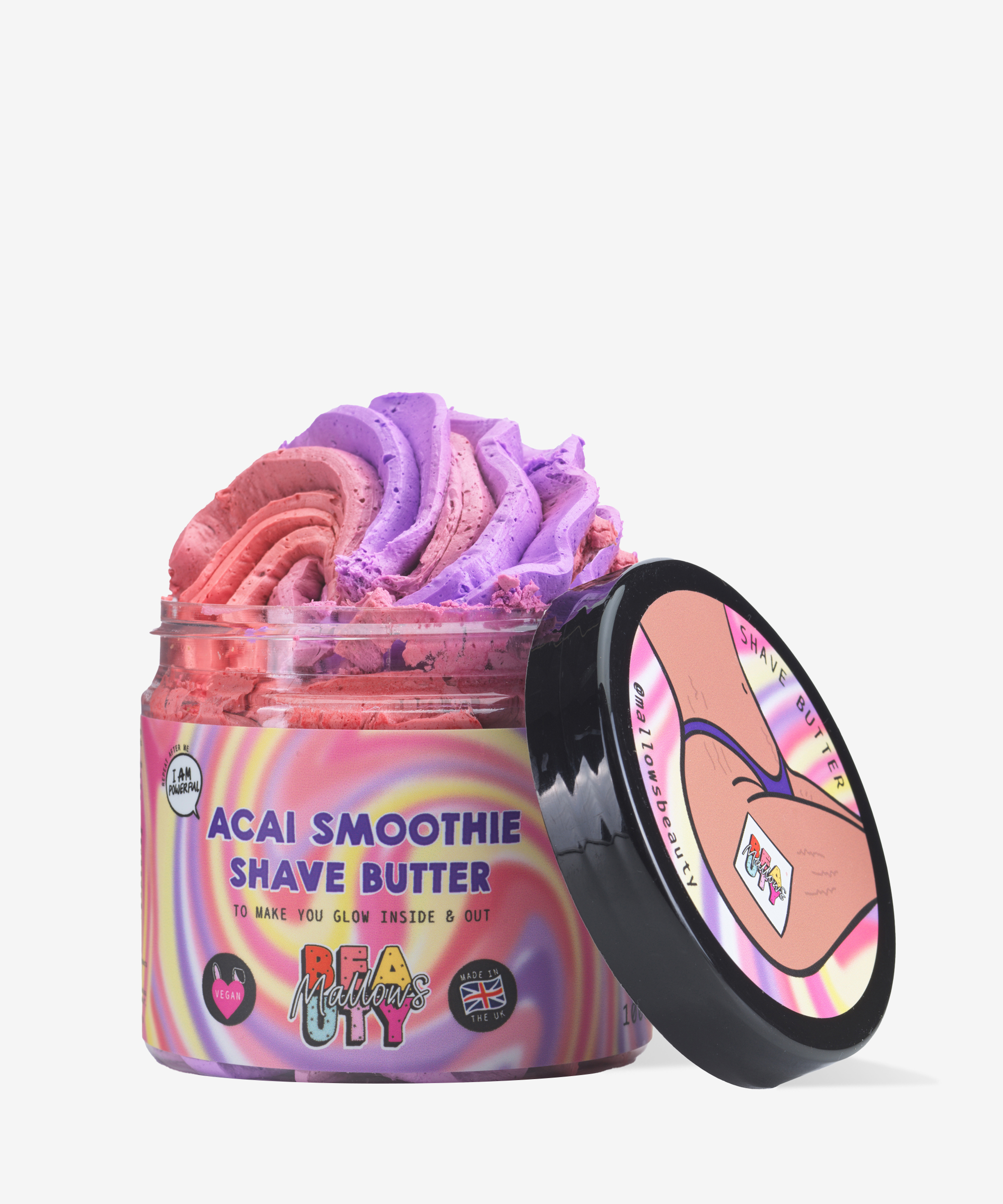 Mallows Beauty Acai Smoothie Shave Butter at BEAUTY BAY