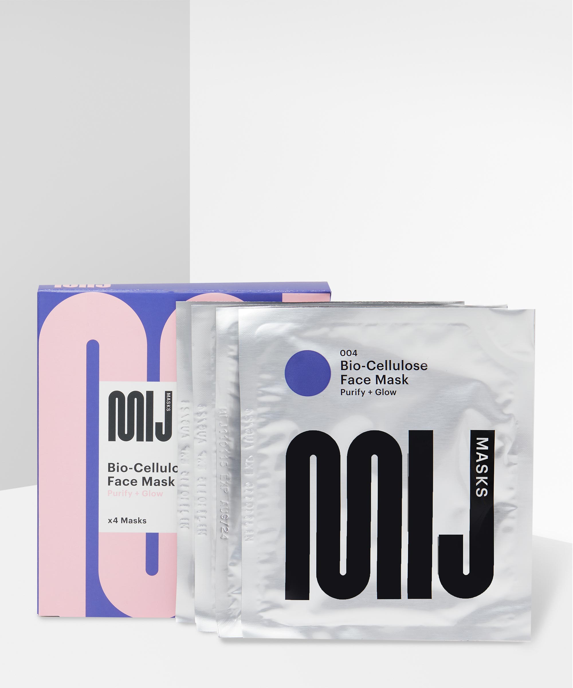 MIJ Masks Bio-Cellulose Face Mask 004 - Purify and Glow - at BEAUTY BAY