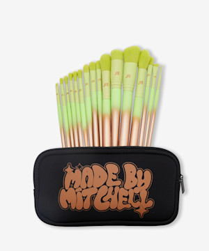 Made By Mitchell 16 Piece Ombre Brush Set & Pouch - Bubble Trouble at ...
