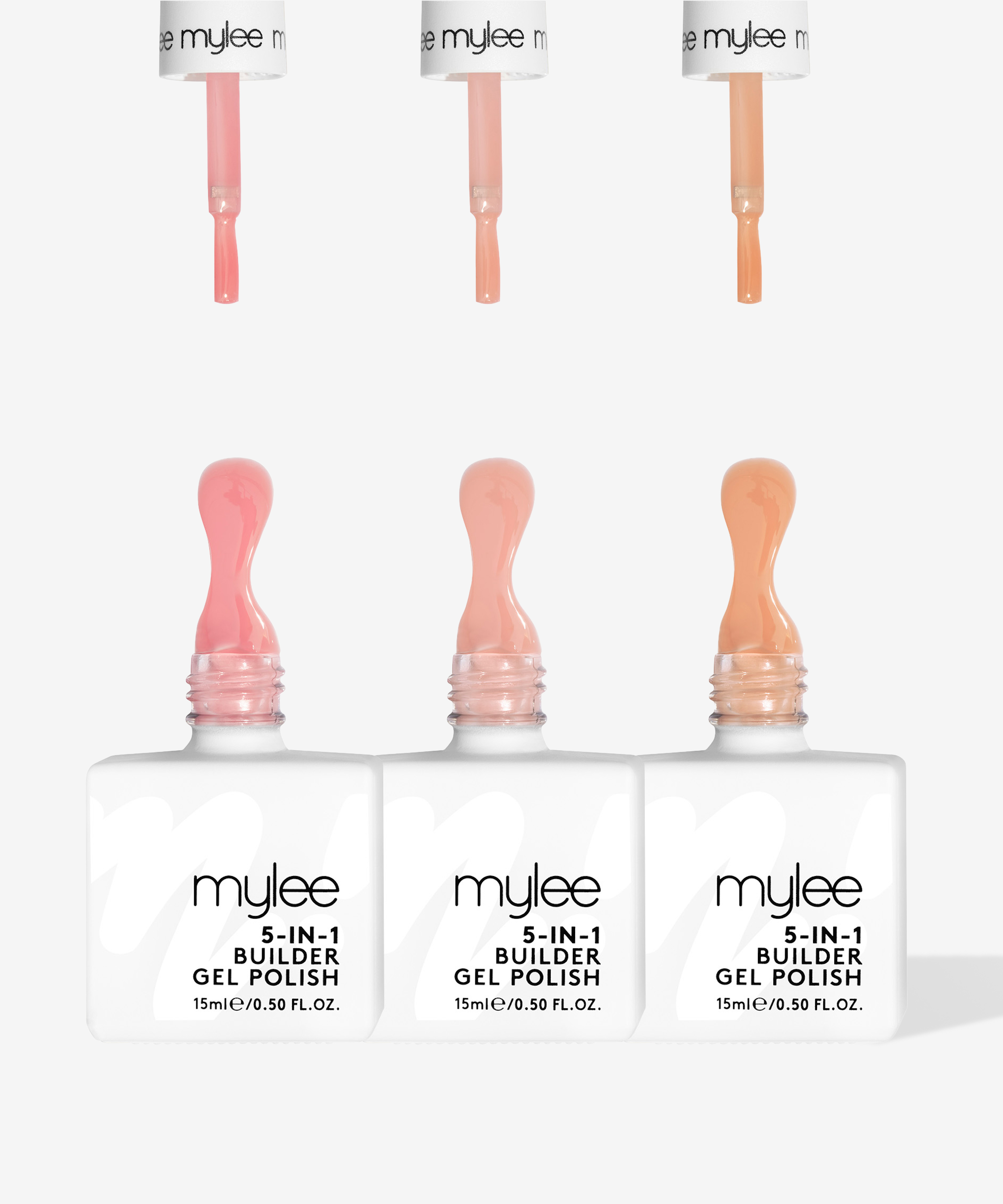 Mylee 5-in-1 Builder Gel Trio Au Natural at BEAUTY BAY