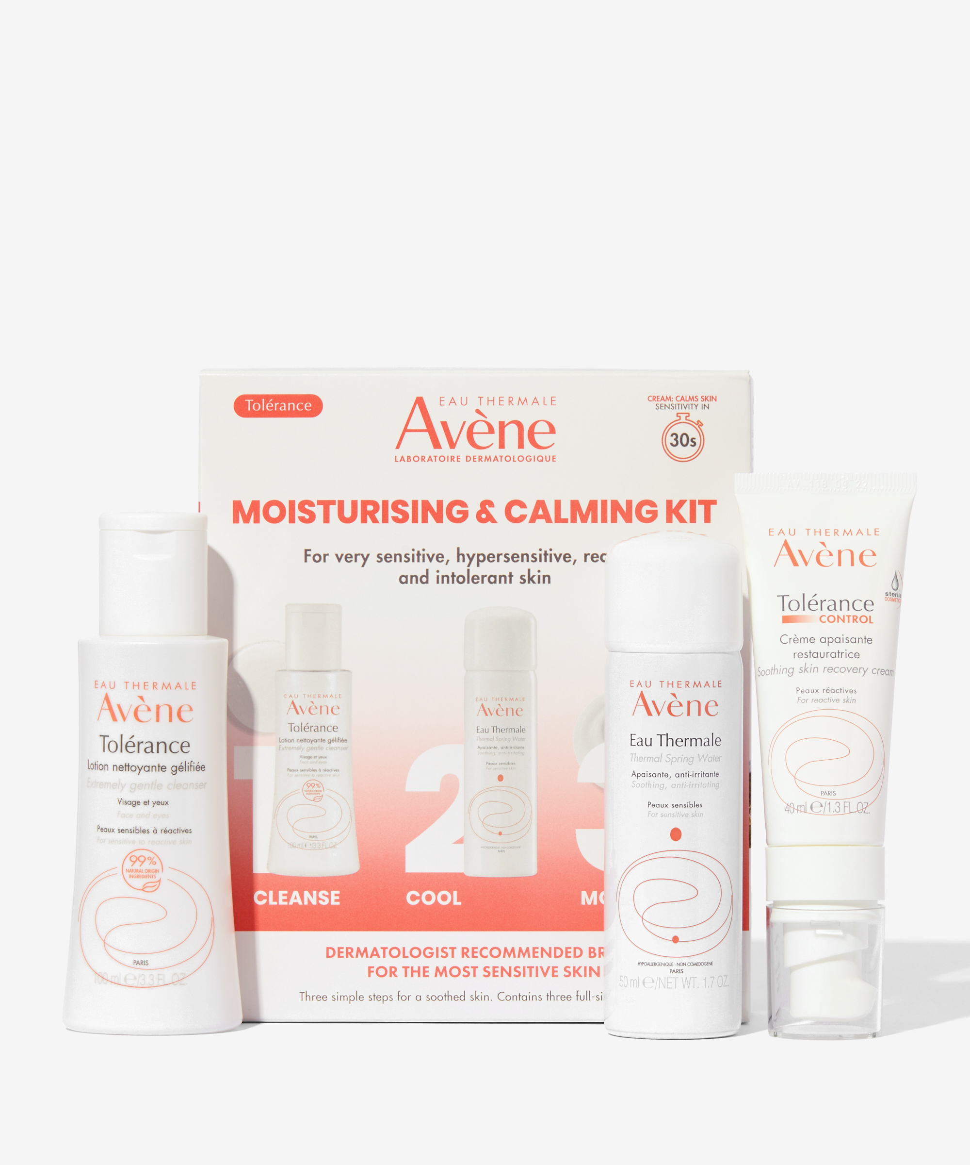 Avène Tolérance Control Moisturising and Soothing Kit at BEAUTY BAY