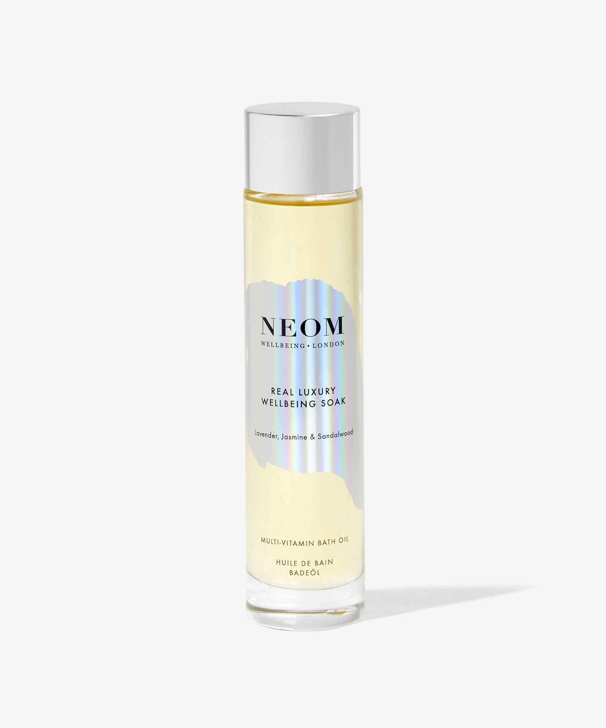 NEOM Wellbeing Soak Multi-Vitamin Bath Oil - Real Luxury at BEAUTY BAY