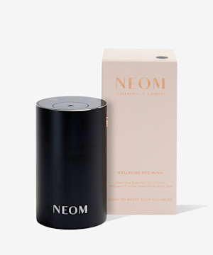 NEOM Wellbeing Pod Mini+ Waterless Essential Oil Diffuser - Black at ...