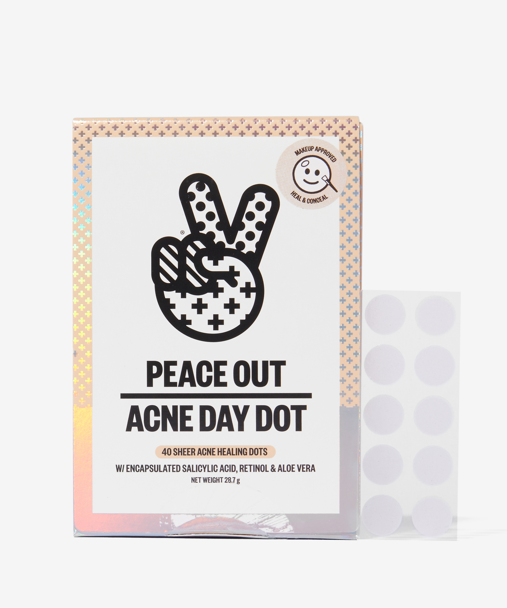 Peace Out Acne Day Dot Jumbo Healing Patches at BEAUTY BAY