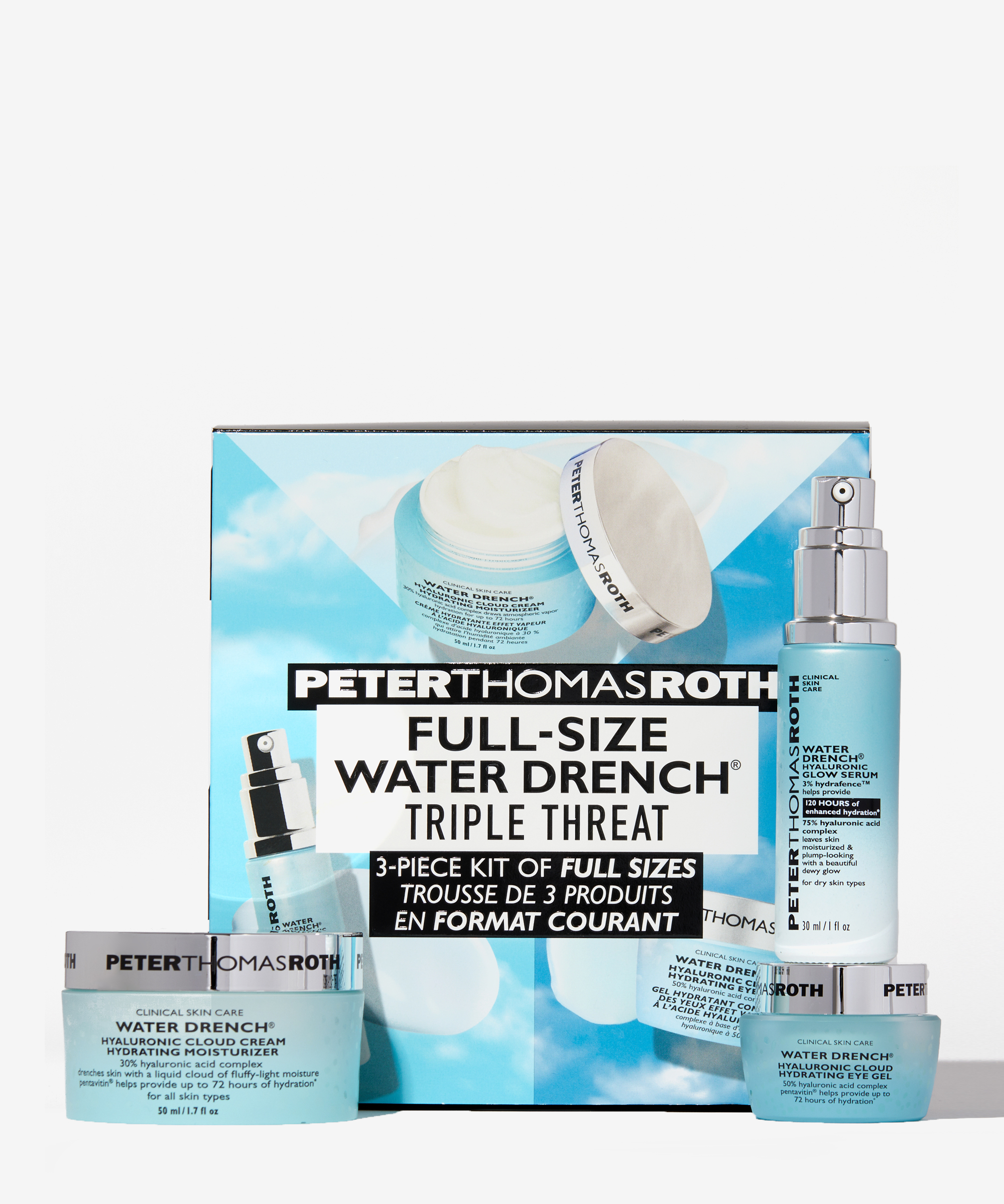 Peter Thomas Roth Full-Size Water Drench® Triple Threat Kit at BEAUTY BAY