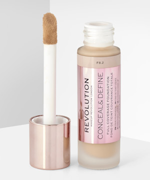 Makeup Revolution Conceal & Define Foundation - F8.2 at BEAUTY BAY