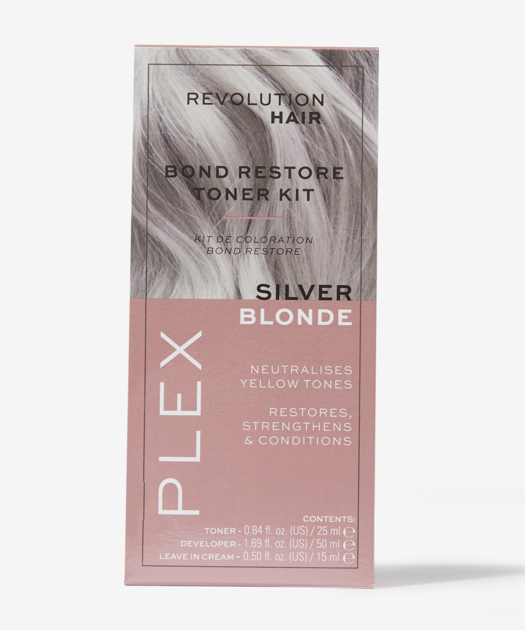Revolution Haircare Plex Bond Restore Toner Kit - Silver at BEAUTY BAY
