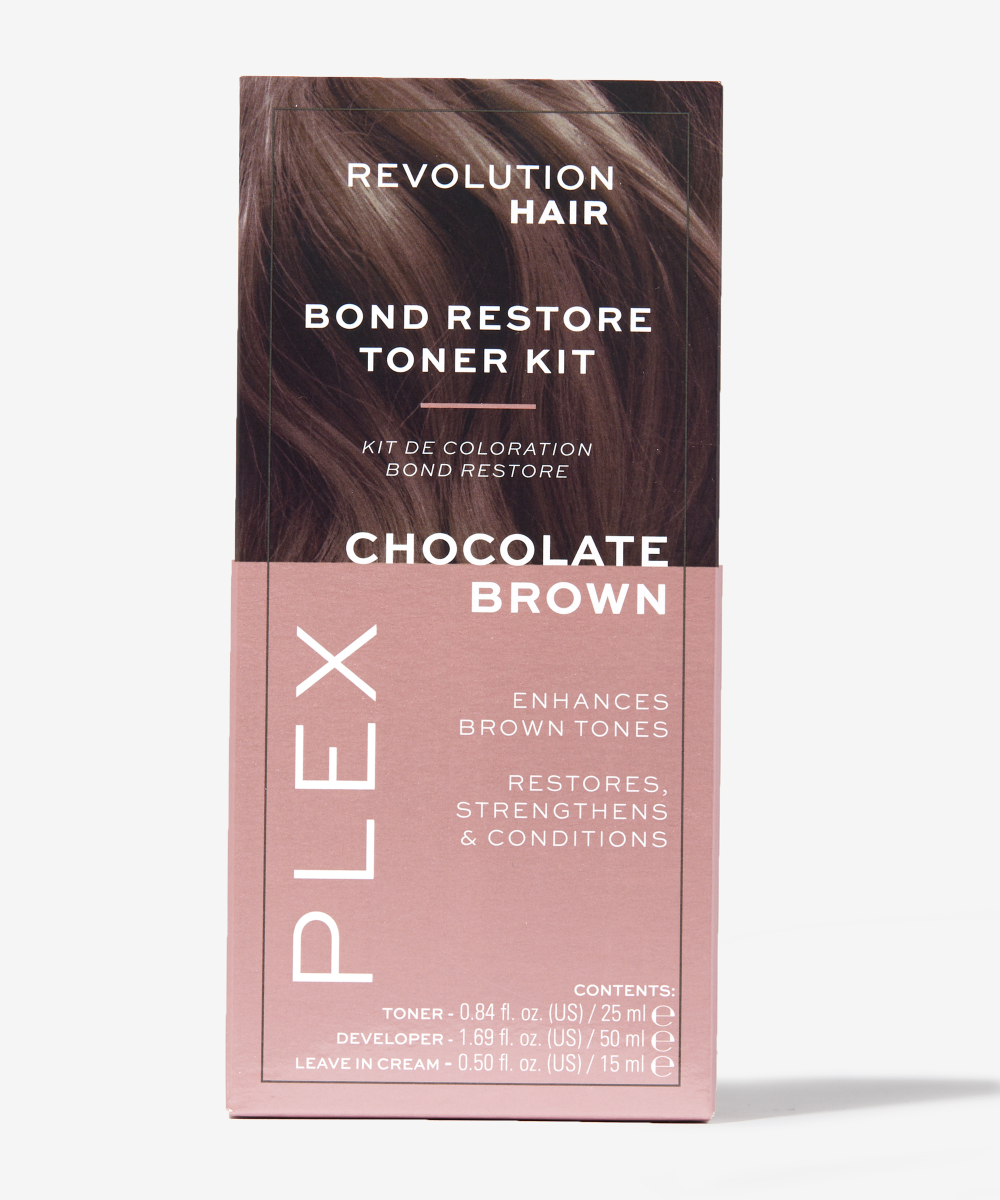 Revolution Haircare Plex Bond Restore Toner Kit - Chocolate at BEAUTY BAY