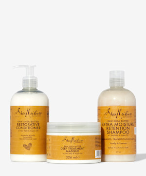 Shea Moisture Raw Shea Butter Trio - at BEAUTY BAY