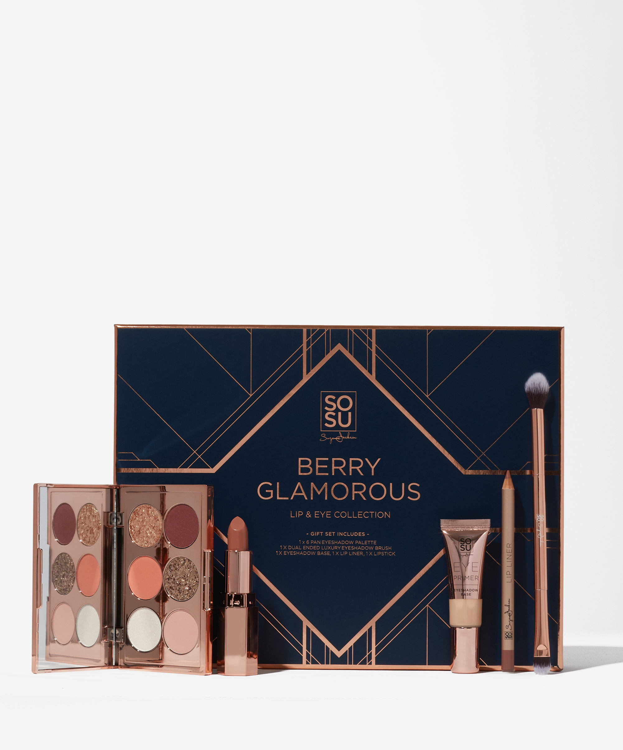 SOSU Cosmetics Berry Glamorous Set at BEAUTY BAY