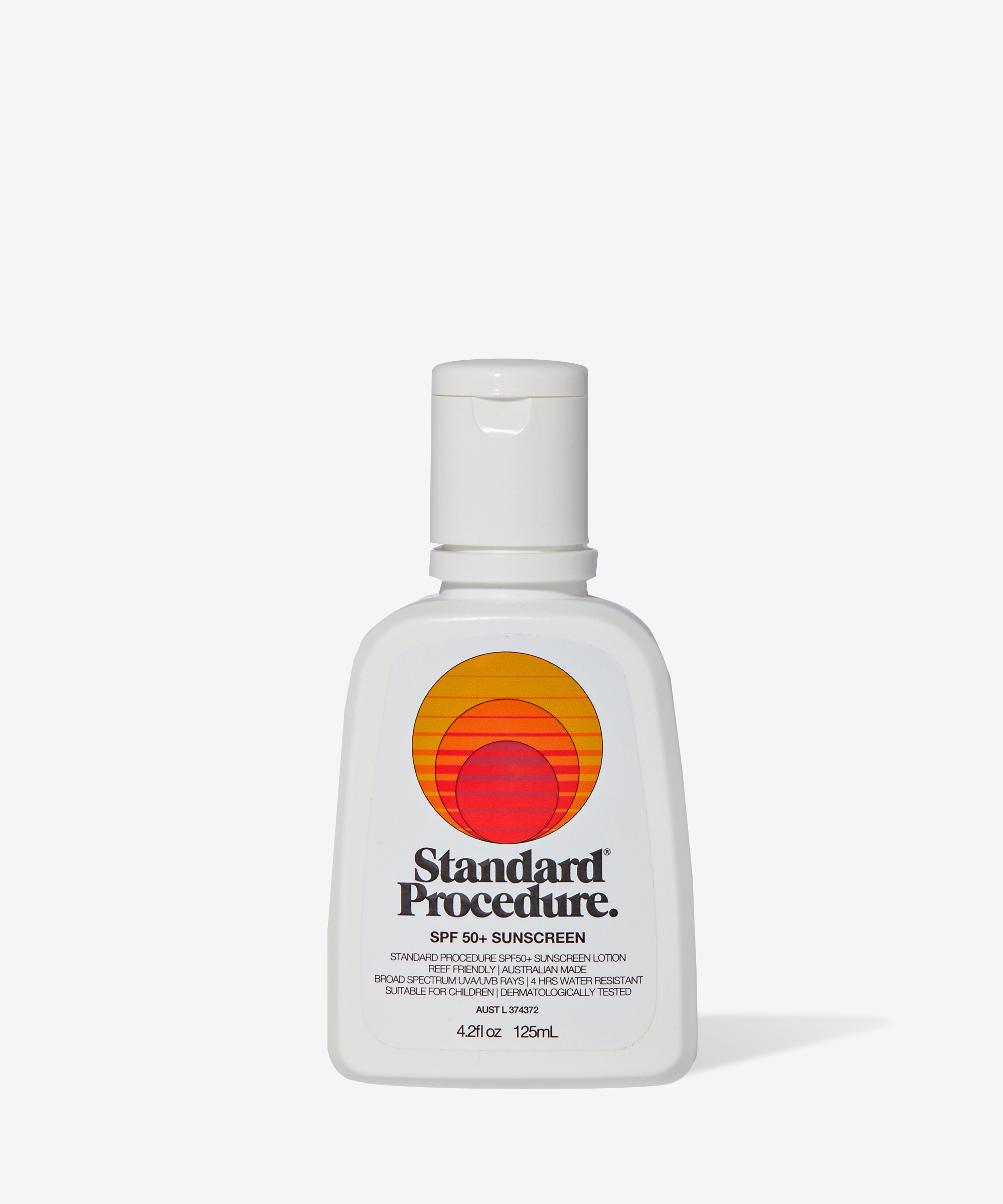 Standard Procedure SPF 50+ Sunscreen - SPF 50+ Sunscreen 125ml at ...