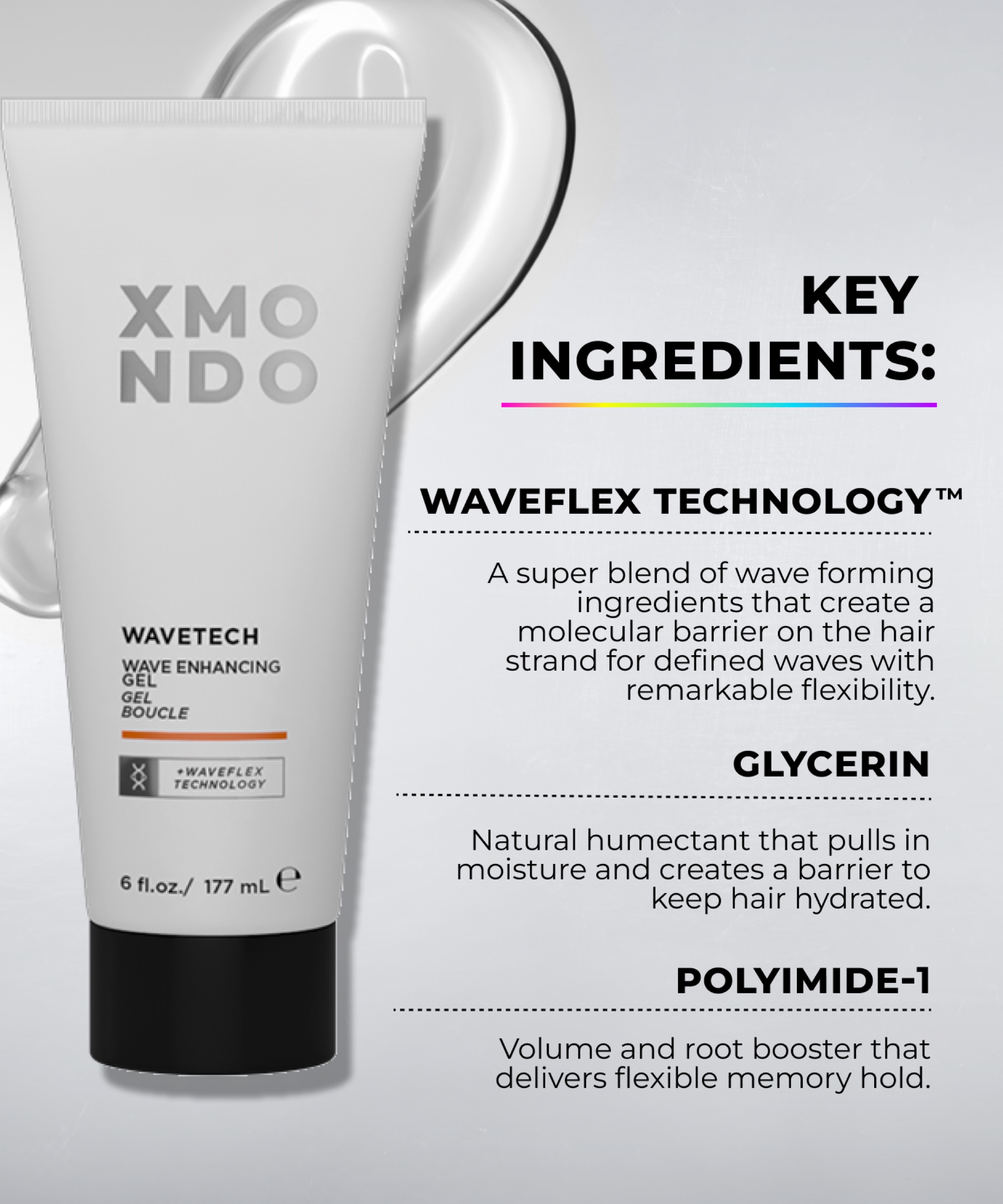 XMONDO Hair Wavetech Super-Flex Wave Gel at BEAUTY BAY